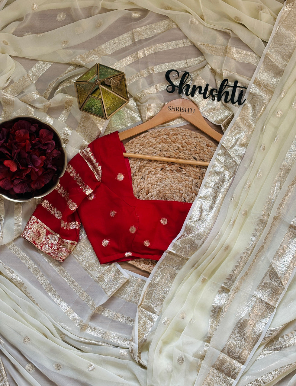 ruby cream - pure viscose – shrishtiboutique